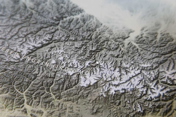 Beleriand Map (Regular Edition) — by Rinus' Art